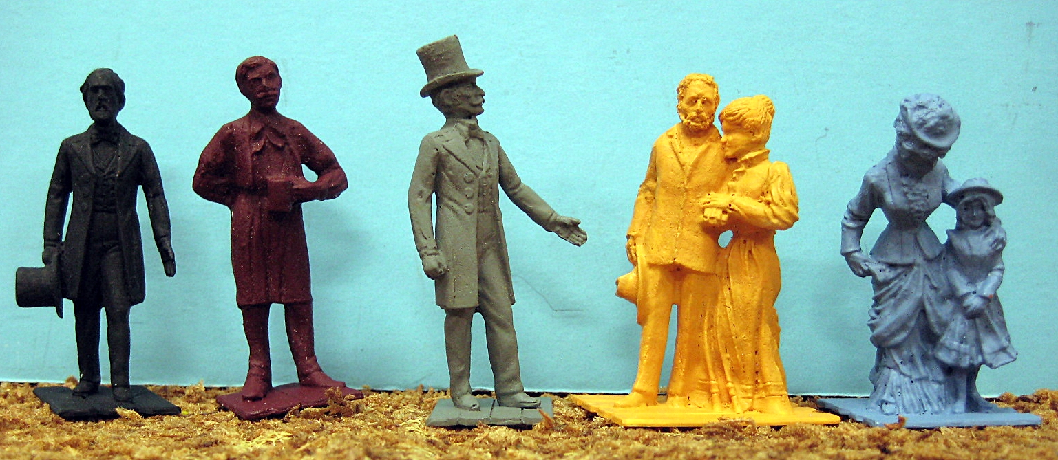 Larry Patterson Western Civilan Figures More - Stad's StuffStad's Stuff