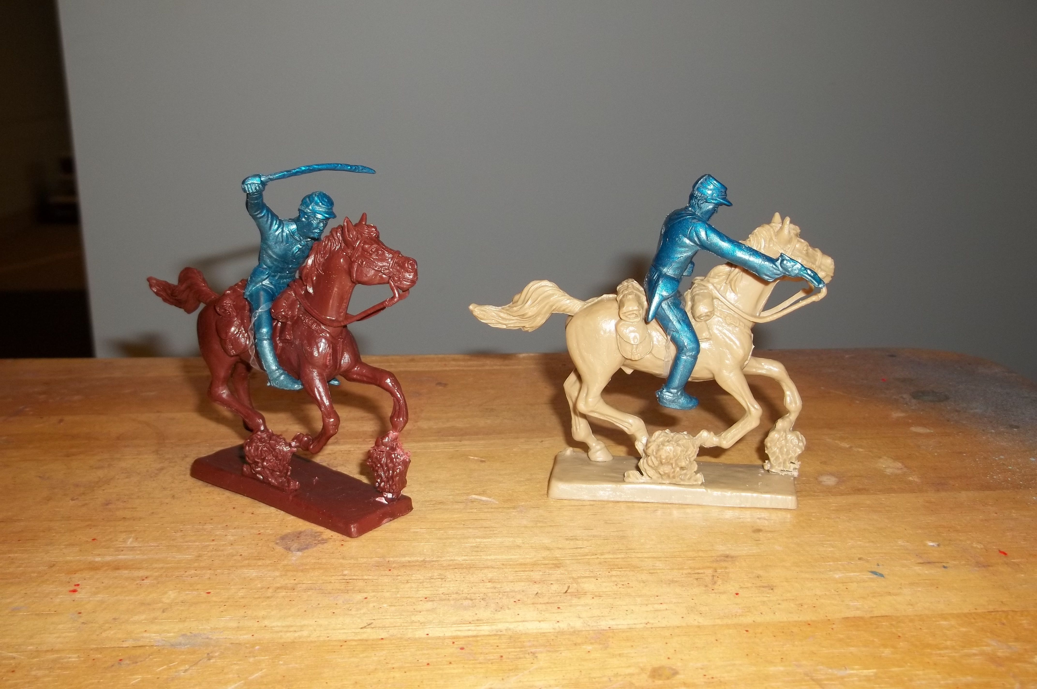 Marx Atlantic Cavalry Figures Bill Nevins Greg Liska - Stad's StuffStad ...