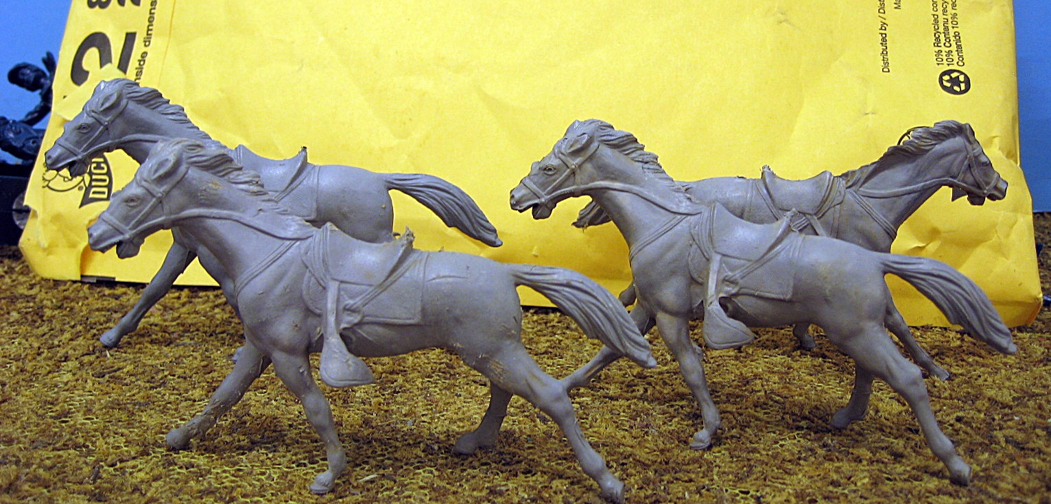Marx Atlantic Cavalry Figures Bill Nevins Greg Liska - Stad's StuffStad ...