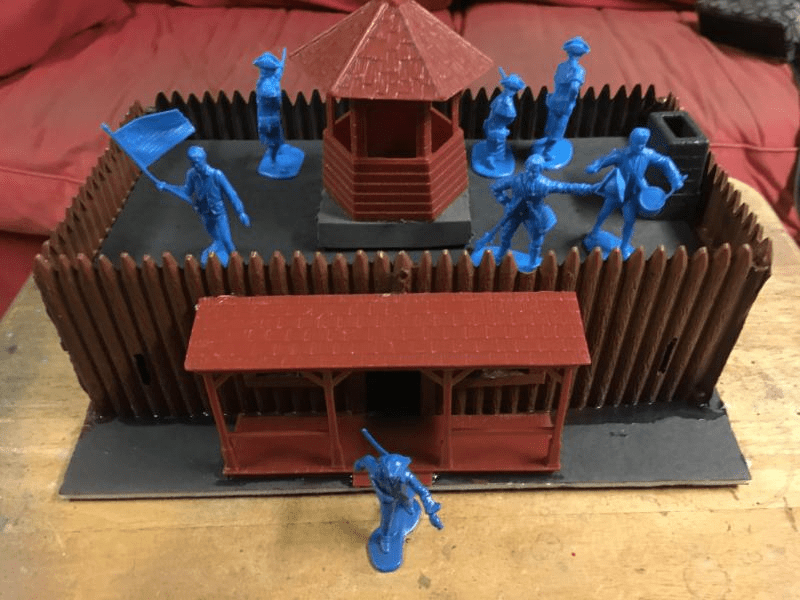 Greg Liska's Fort Apache Stockade Headquarters Building - Stad's ...