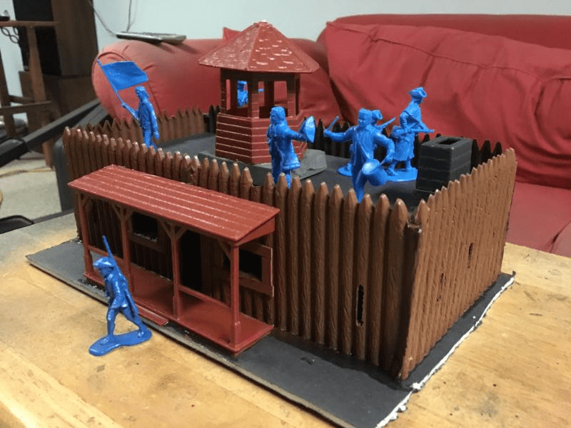 Greg Liska's Fort Apache Stockade Headquarters Building - Stad's ...