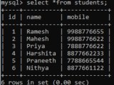 Update Data In A Table Using Jdbc And Mysql Startertutorials