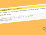 How To Use The Python Statistics Stdev Function