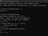 How To Run Javascript In Windows Terminal
