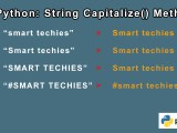 Python String Capitalize Method