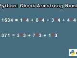 Python Check Armstrong Number