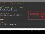 Python Zip Function