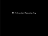 Android Application Development With Python Using Kivy Framework