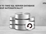 How To Backup Ms Sql Server Database Automatically Stellar