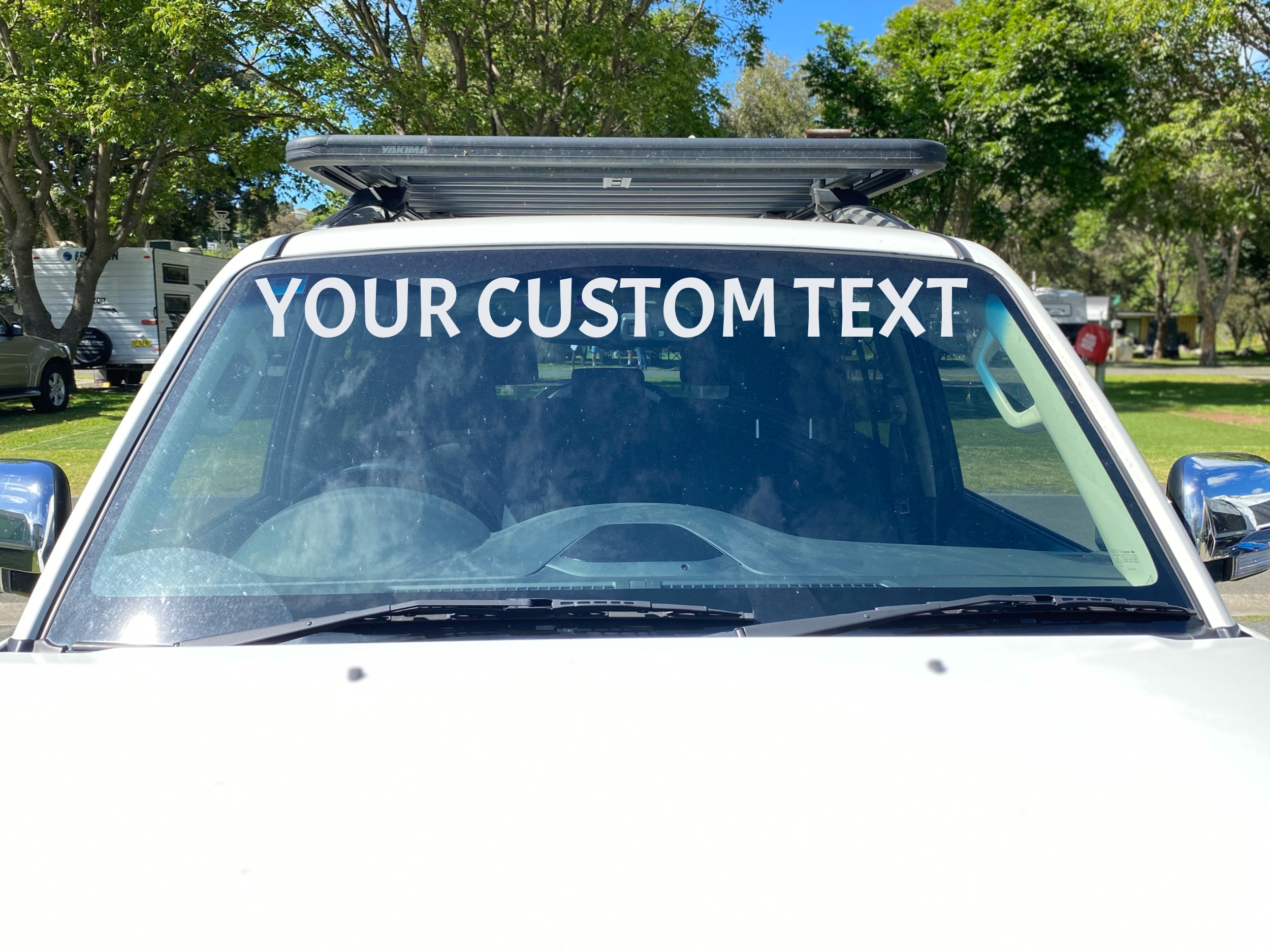 Custom Windscreen Sticker Decal