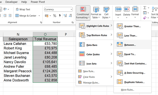 Tracking Performance Using Conditional Formatting In Excel Stl Blog