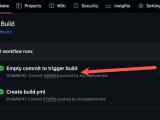 Github Empty Commit