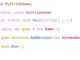 Features Stride Game Engine