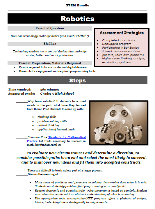 STEM Bundle - Structured Learning