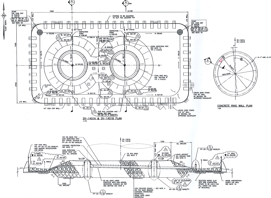 Tank Foundation | Solid Structural Design Ltd.