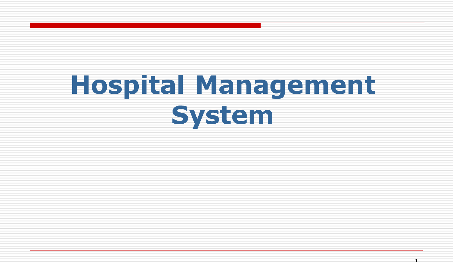 Hospital Management System project in ASP.NET - Student Projects Live