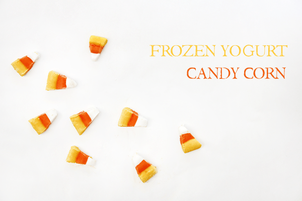 Frozen Yogurt Candy Corn – Edible Crafts