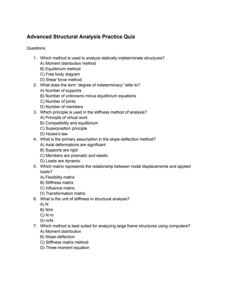 Solution Structural Analysis Practice Problems Studypool - Best Minimal Designs in Ultra HD