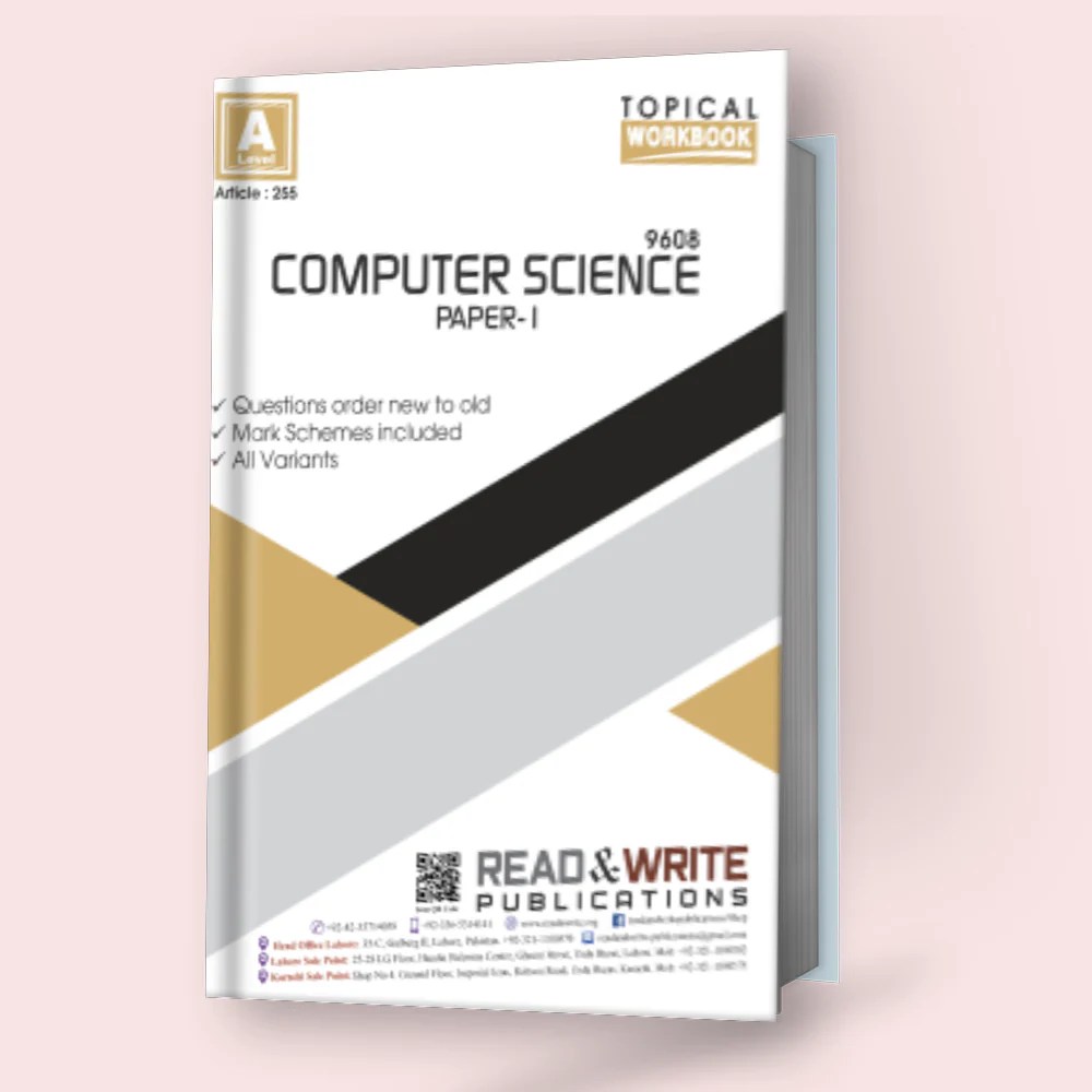 Cambridge A Level Computer Science 9608 Paper 1 Topical R W 255