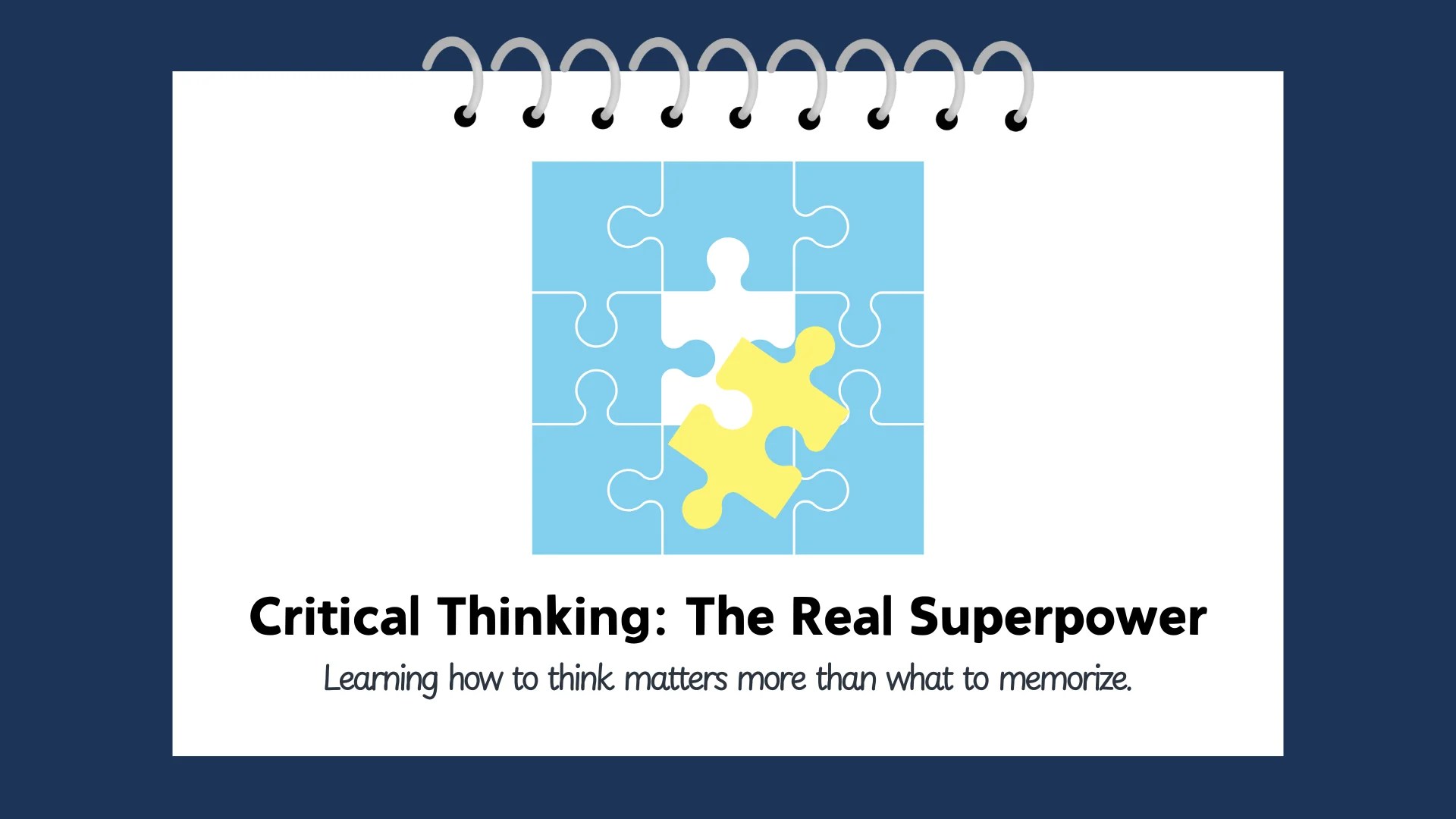 Critical Thinking The Real Superpower Every Child Needs Studyroom101