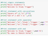 Variables And Input Output Statements In Python Study Trigger
