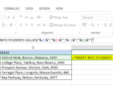 Script To Insert Data Into Sql Table From Excel Infoupdate Org