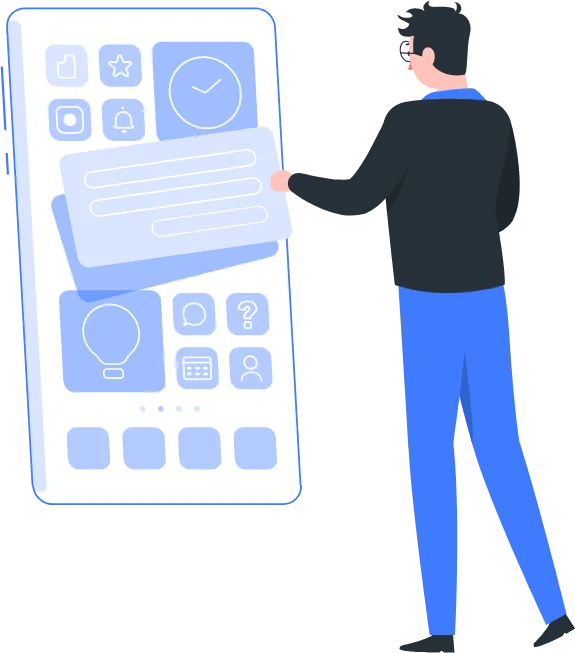 Progressive Web Application Development Company Pwa Development Services - Premium Minimal Illustration Gallery - HD