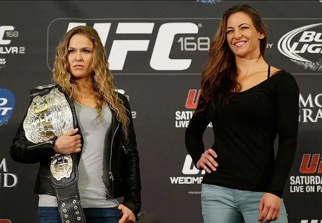 Rival de longa data, Miesha Tate demonstra interesse em realizar ...