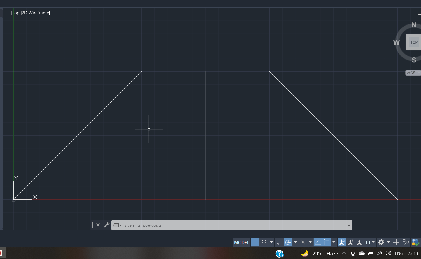 Mirror object on a 2D plane with pyautocad (Python) - Supply Chain Data Analytics