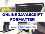 Javascript Formatter Online Free Javascript Beautifier Tool