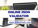 Json Validator Syntax Checker Validate Json Data