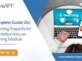 Convert Powerpoint Presentation Into An Elearning Module