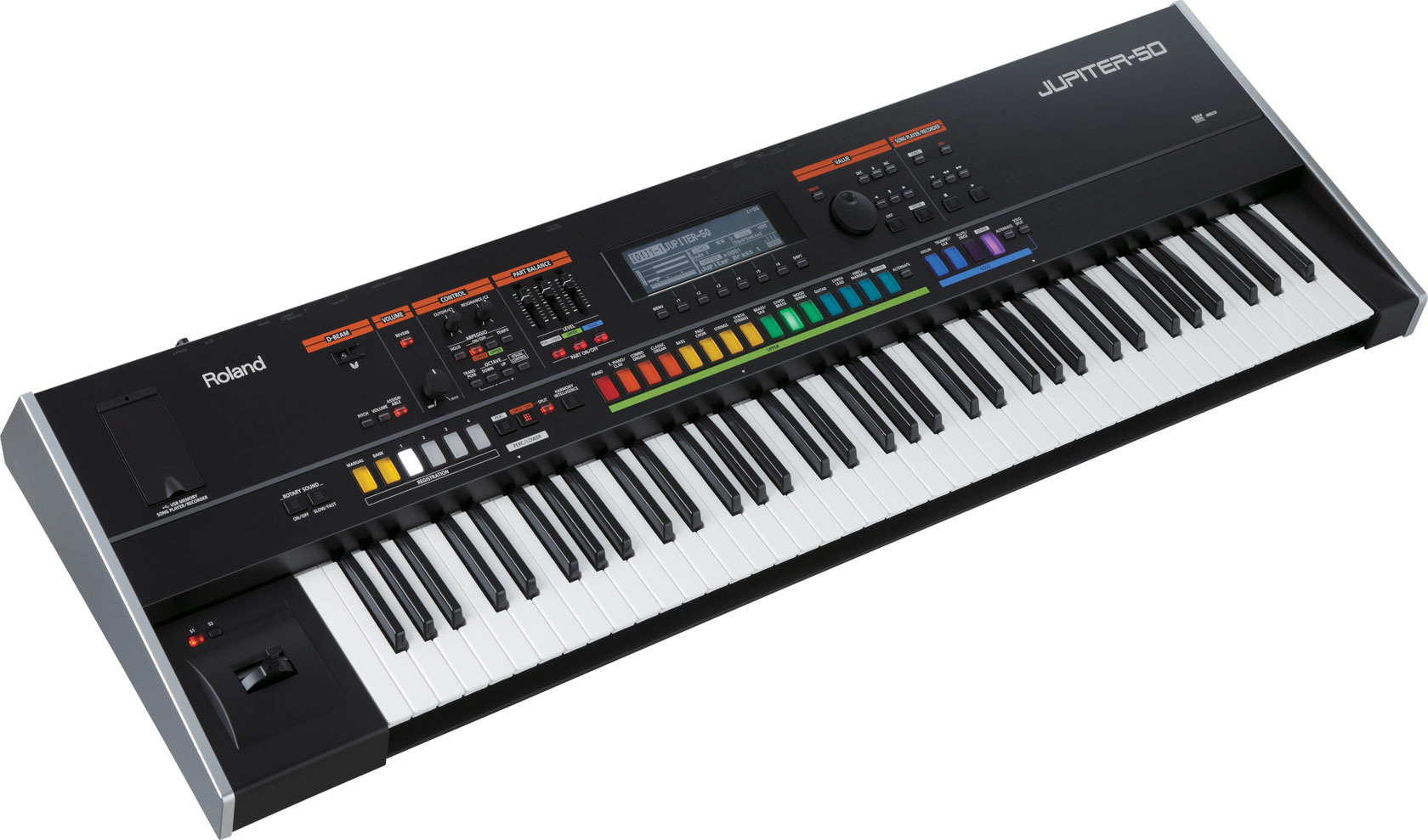 Roland Jupiter-50 Synthesizer Puts Jupiter-80 Power Into A Portable ...