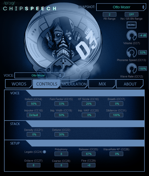Plogue Chipspeech Recreates The Sound Of 80’s Voice Synthesis – Synthtopia