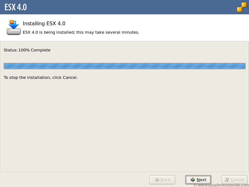 Installing VMware ESX 4 | elektrosunda
