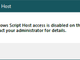 Windows Script Host Sysjolt