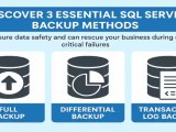 Sql Server Backup Guide 3 Lifesaving Methods