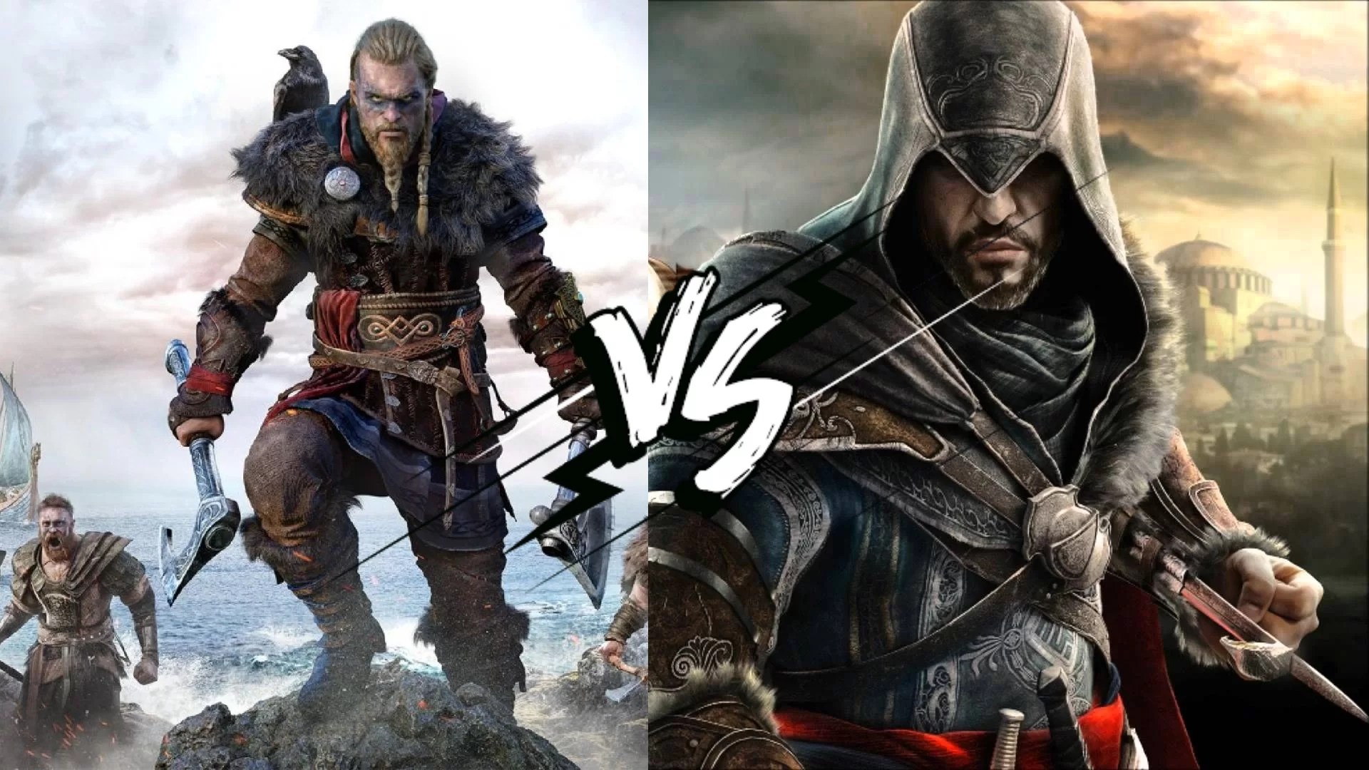 Old Assassin's Creed vs New Assassin's Creed