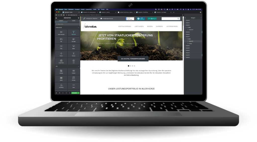 WordPress Agentur für Entwicklung, UI/UX & SEO in Darmstadt