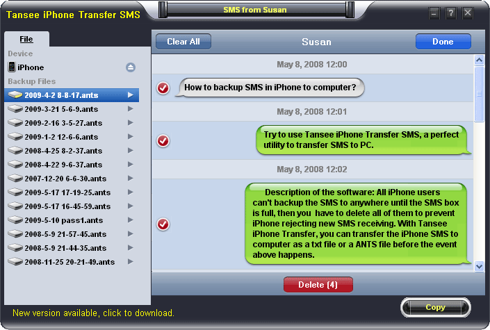 Iphone SMS Transfer | Iphone SMS Transfer With Tansee iPhone Transfer SMS
