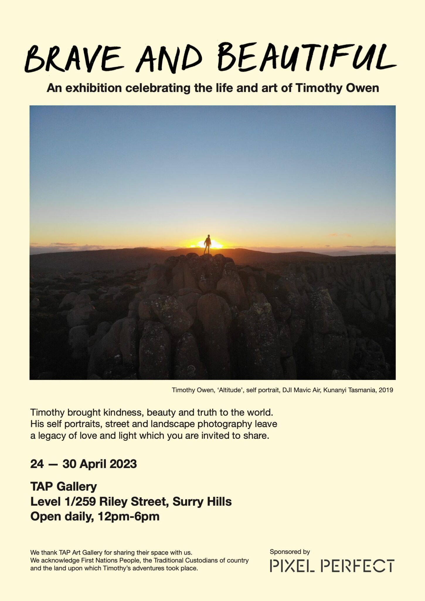 Brave and Beautiful - Timothy Owen - Tap Gallery Brave and Beautiful - Timothy Owen - Tap Gallery