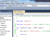 C Hello World Sample Source Code C Code Sample Tutorial And