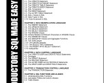 Sql Course Syllabus Pdf Sql Syllabus Tutorial Blog