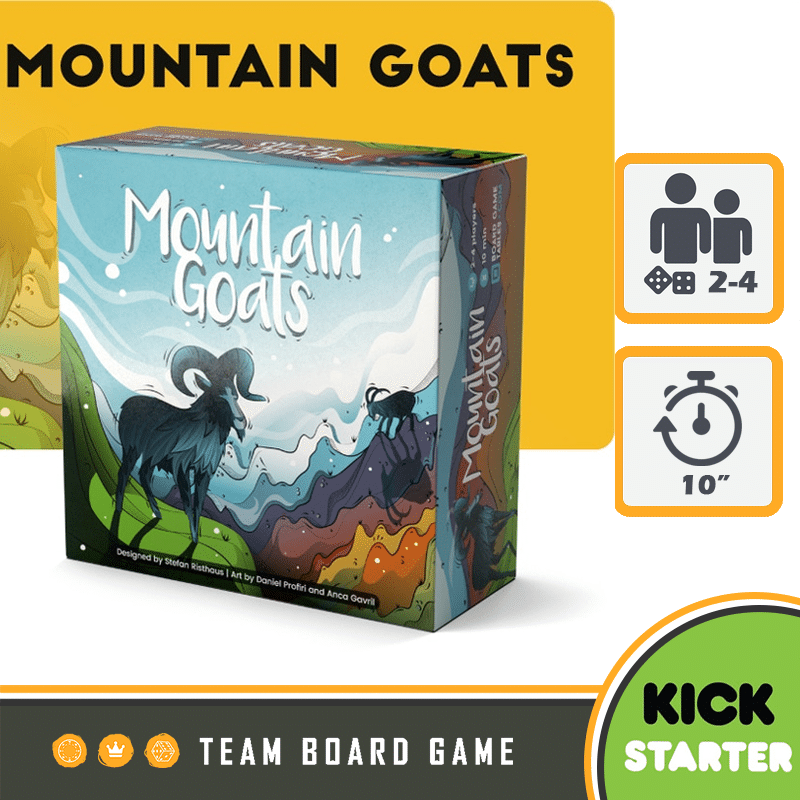 Mountain Goats (Kickstarter) - Team Board Game