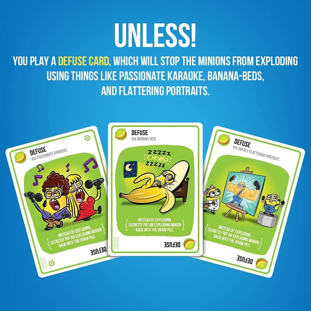 Exploding Minions - Team Board Game