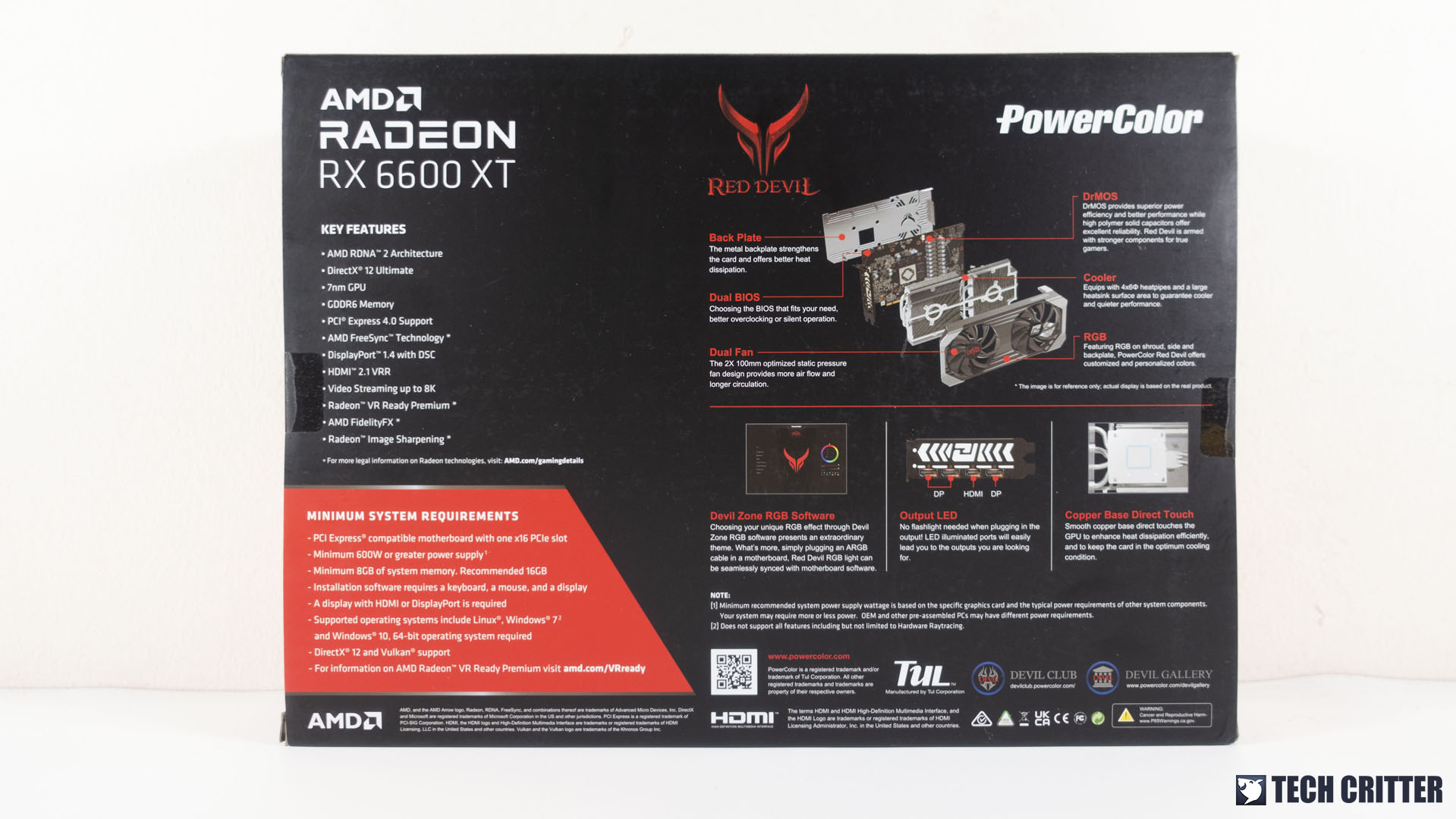 Review - PowerColor Red Devil RX 6600 XT