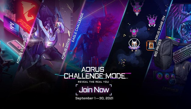 Show off the real gamer self in the new AORUS CHALLENGE MODE event and ...