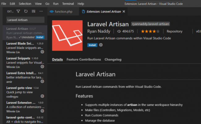 How To Run Laravel Artisan Command In Visual Studio Code Amit Thakur how-to-run-laravel-artisan-command-in-visual-studio-code-amit-thakur