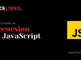 Recursion In Javascript Techdevil