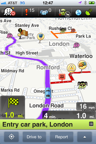 APP OF THE DAY: Waze (iPhone / iPad / Android / Blackberrry / Symbian ...